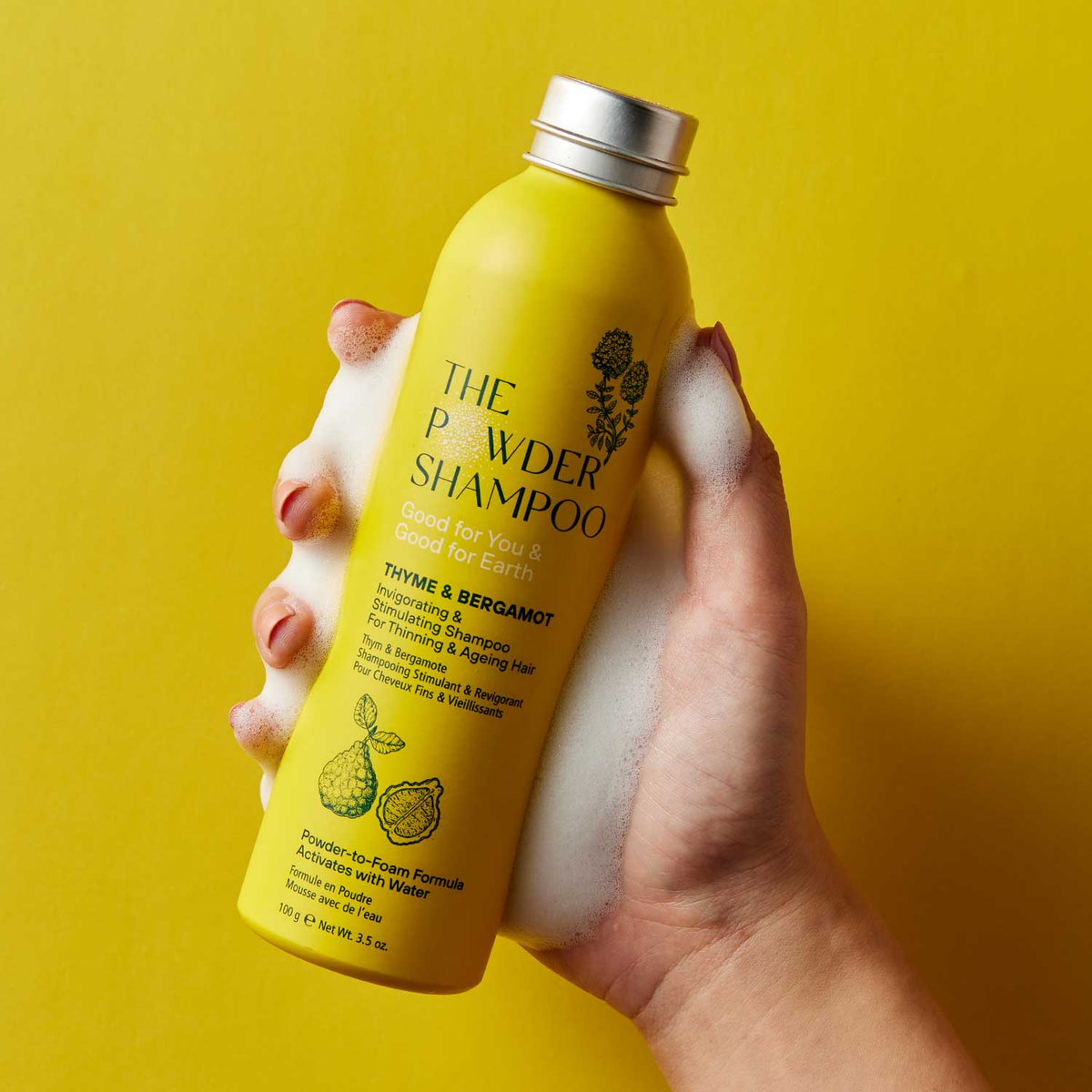 The Powder Shampoo - For Thinning Hair – Plastic Freedom